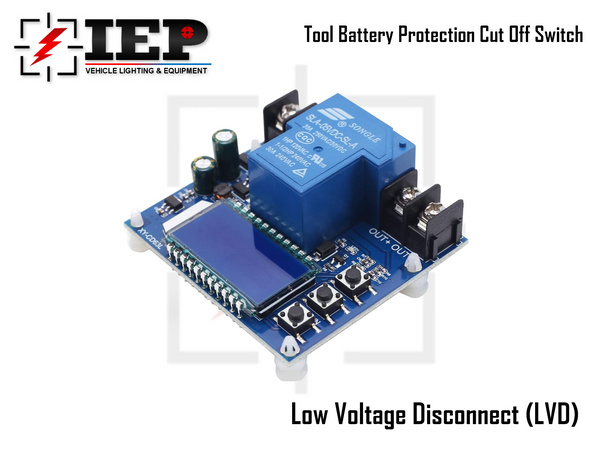 Low Voltage Disconnect (LVD) Tool Battery Protection Switch ...